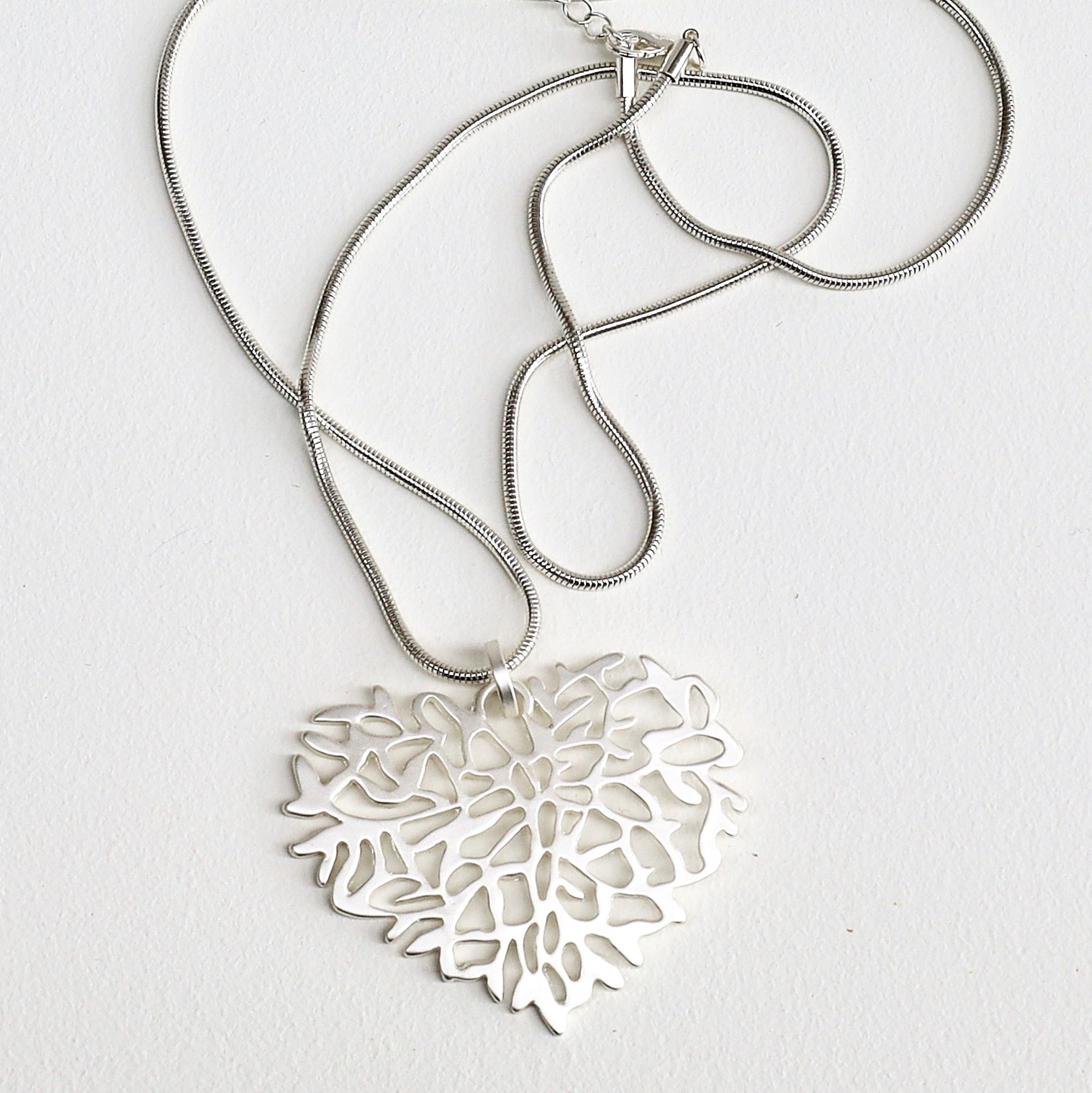 Tree of Life Heart Pendant Necklace - Archer House Collections